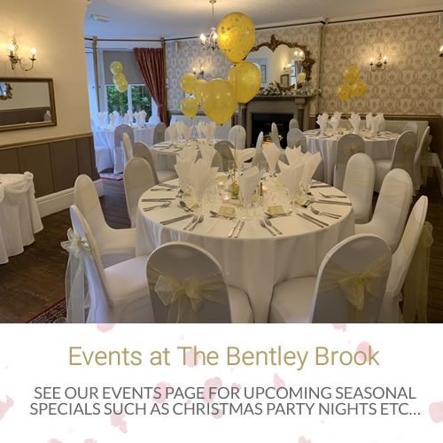 WELCOME TO THE BENTLEY BROOK INN - Bentley Brook Inn