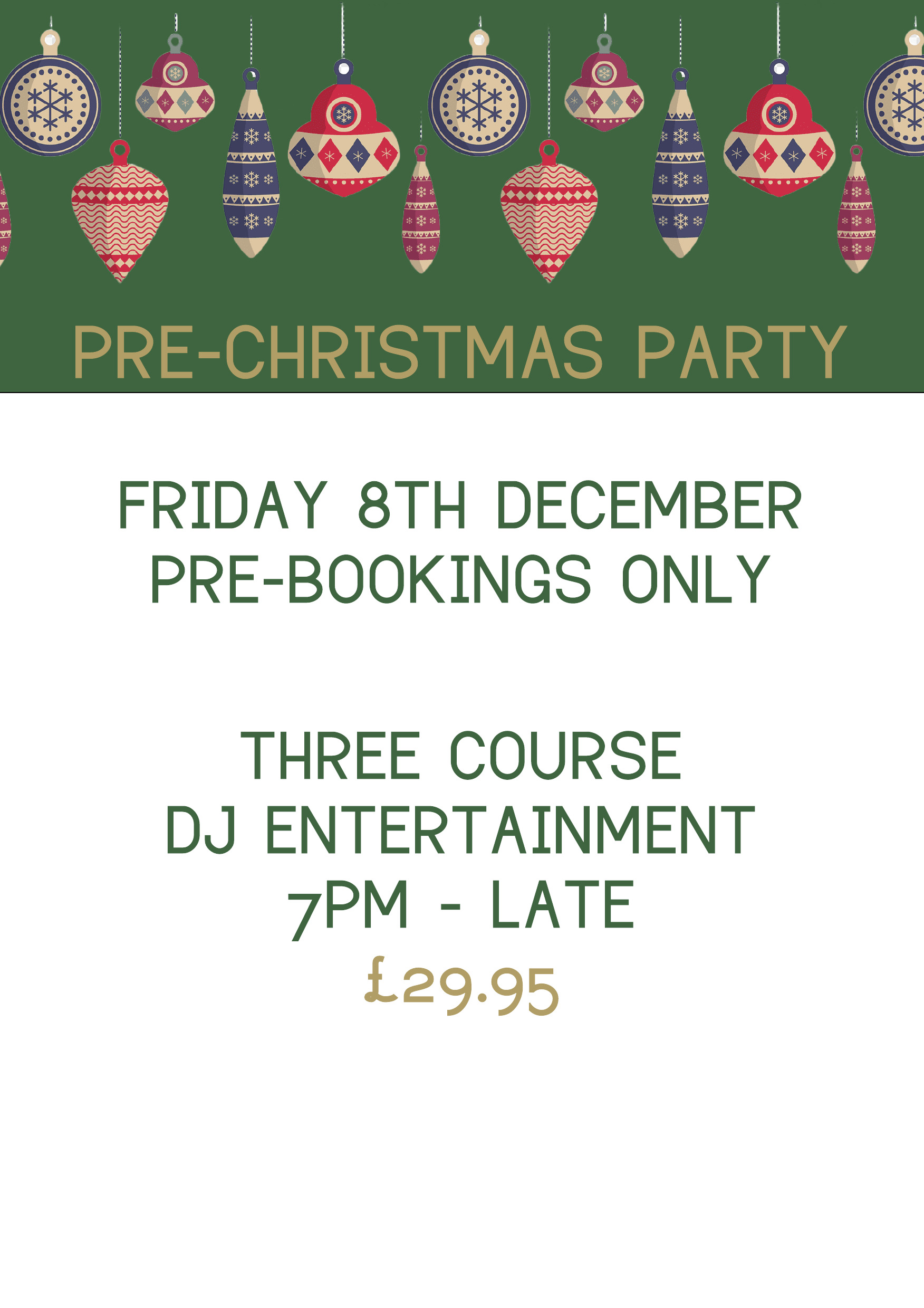 EVENTS AT THE BENTLEY BROOK INN - Bentley Brook Inn